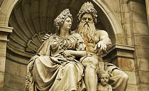 Diosa Hera Y Zeus En El Reino Del Cielo Mitos Clásicos Mitología Del Mundo ⚡