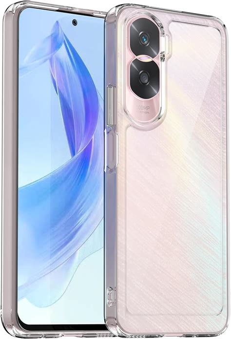 XINYEXIN Coque pour Honor 90 Lite 5G Transparente Case Étui de