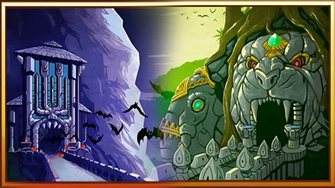 Spooky Summit Halloween VS Lost Jungle Temple Run YaHruDv YouTube