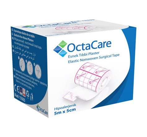 Octacare Elastic Non Woven Surgical Tape Fix Plaster Octamed