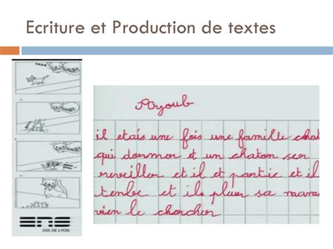 DIRE LIRE ECRIRE ECRITURE ET PRODUCTION DE TEXTES ppt télécharger