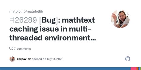 Bug Mathtext Caching Issue In Multi Threaded Environment With Tight