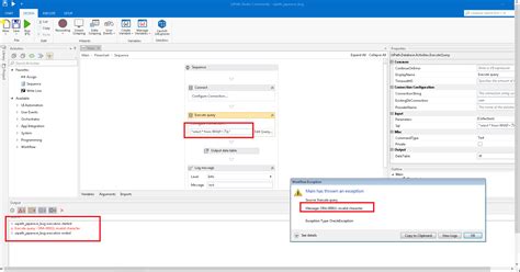 Error When Uipath Query Oracle Which Tables Name Is Japanese Help
