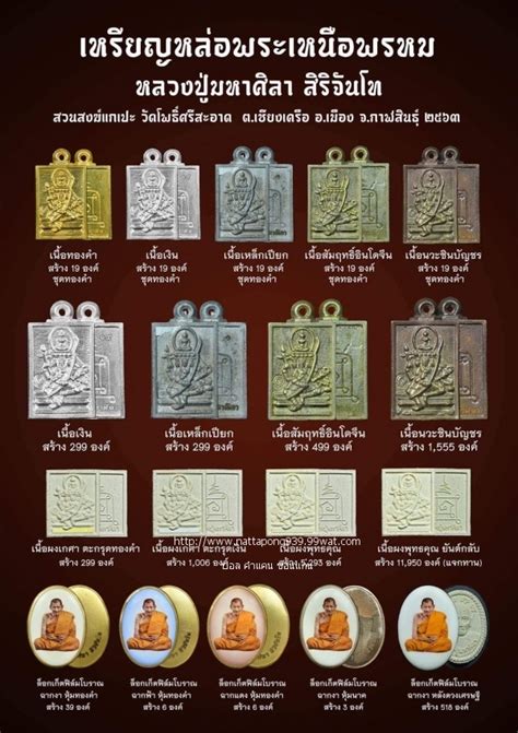 พระเหนือพรหม หลวงปู่มหาศิลา สิ คลังพระ99วัด ลงขายพระฟรี