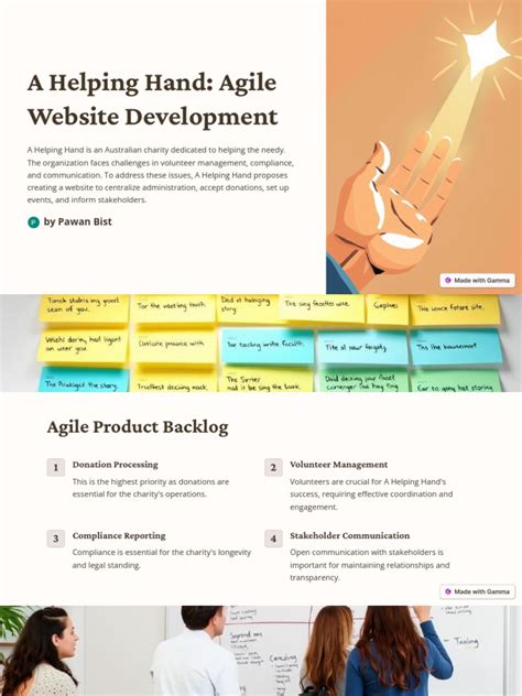 a helping hand agile website development pdf