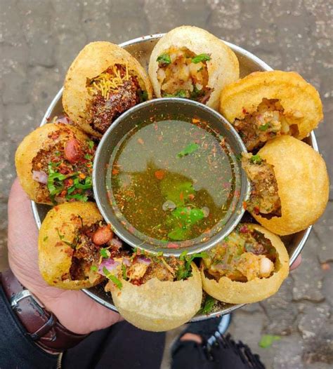 Pani Puri Or Fuchka Indian Food Recipes Vegetarian Pakistani Food