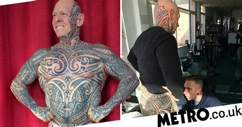 Bodybuilder Wraps Penis Around Rolling Pin So He Can Be Covered In Tattoos Metro News