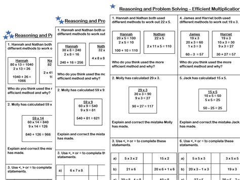White Rose Maths Year 4 Spring Block 1 Efficient Multiplication