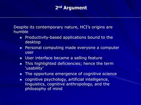 introduction and human information processing lecture ppt