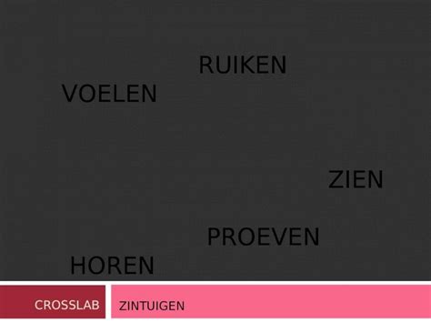 Ppt Crosslab Zintuigen Ruiken Voelen Zien Proeven Horen Dokumen Tips