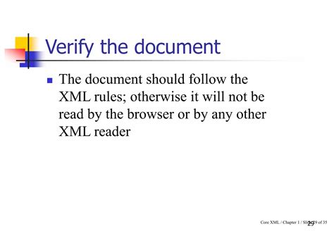 Introduction To Xml Ppt