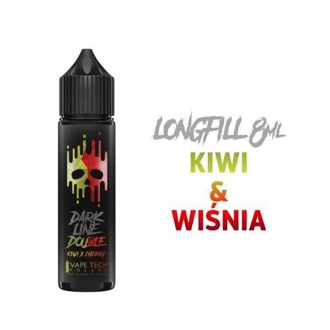 Longfill DARK LINE Double KIWI X CHERRY 8ml Premix Darkline ERLI Pl