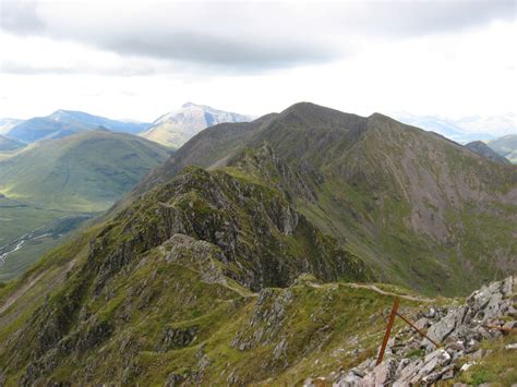 Aonach Eagach Ridge Can Still Throw Up A Few Surprises Munro Moonwalker