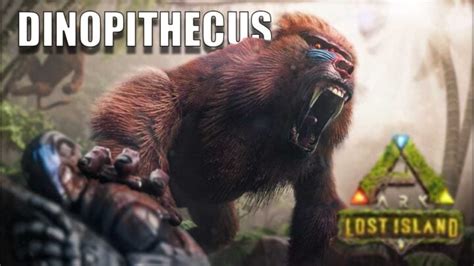 ARK Dinopithecus How To Tame Feed And Breed