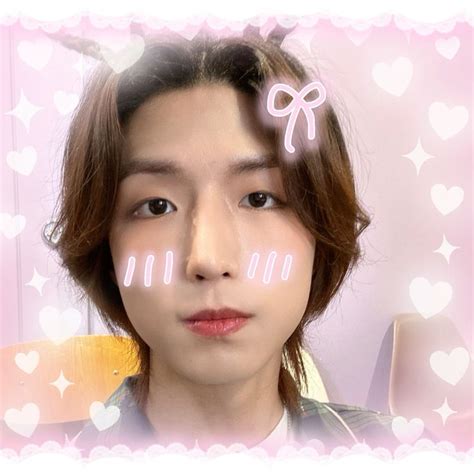 Pink Coquette Xdinary Heroes Junhan Hero Widget Design Kpop
