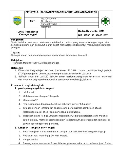74penatalaksanaan Pendarahan Kehamilan Dan Syok Pdf