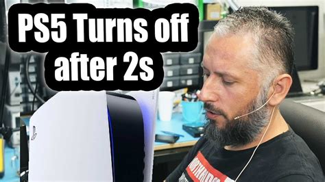 PS5 Repair Turns On For 2 Seconds Then Immediately Shuts Off YouTube