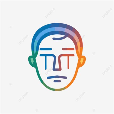人臉彩虹標誌 有眼睛和頭髮 向量 线性图标 恐同症 粗線向量圖案素材免費下載，png，eps和ai素材下載 Pngtree