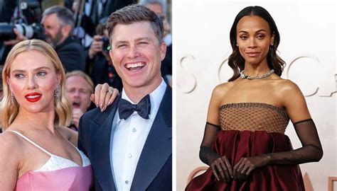 Scarlett Johanssons Box Office Slip Sparks Joke From Colin Jost