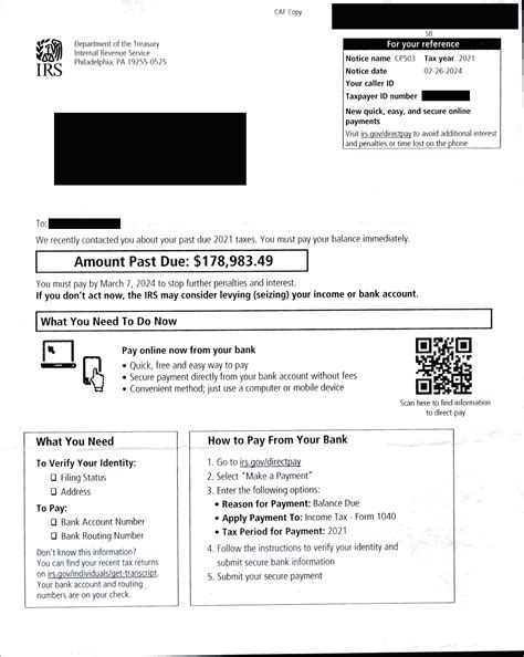 Received IRS Notice CP Heres What To Do Next Gordon Law Group Experienced Chicago Tax