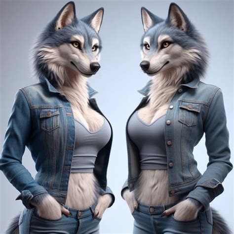 Copilot Designer Prompt Photorealistic Anthropomorphic Wolf In Female