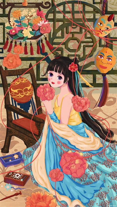 等待风格插画设计作品 设计人才灵活用工 设计dna