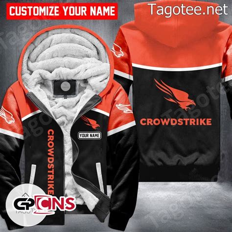 Crowdstrike Custom Uniform Fleece Hoodie Miushop T Shirt Frenzy