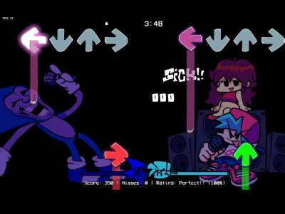 FNF Majin Sonic and Sonic Exe Sings Chaotic Endless ऑनलइन खलन