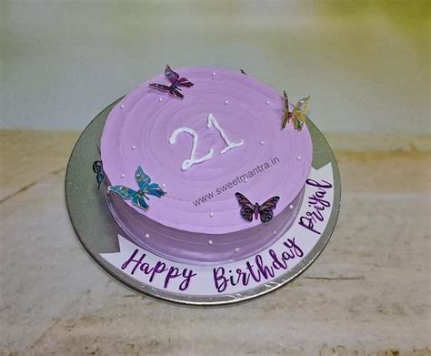 Butterfly Cake Decorated Cake By Sweet Mantra Cakesdecor