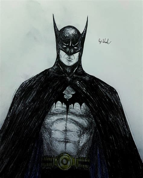 Keatons Batman In Golden Age Suit By Kongzilla2010 On Deviantart