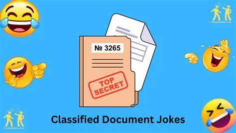 Classified Document Comedy 73 Hilarious Top Secret Jokes