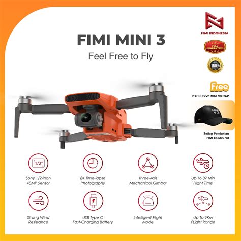 Jual Fimi X8 Mini V3 Drone Gps 9km 4k 3 Axis Gimbal 37 Min Flight Time Shopee Indonesia