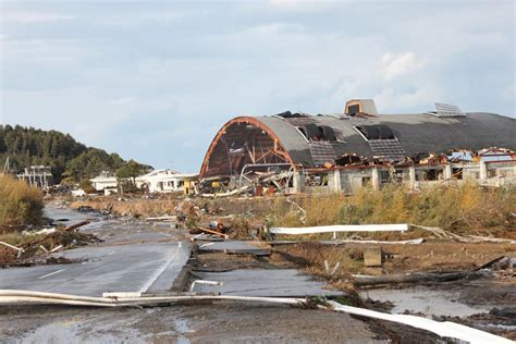 東日本大震災発生直後の町内（2011年3月11日撮影） 大熊町公式ホームページ