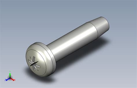 国标盘头螺杆 Screwgb845fz 85ug模型图纸下载 懒石网