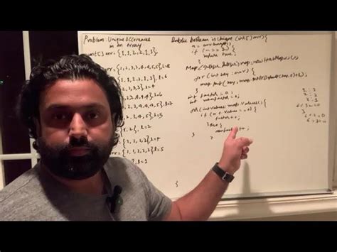 Karthik S On Linkedin Unique Occurrences In An Array Video 4