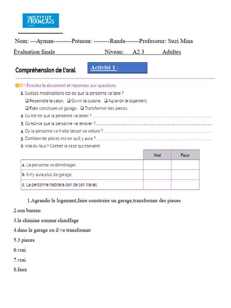 Randa Ayman Test Final A23 Pdf