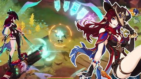 Chasca Skill Animations And Gameplay Genshin Impact 5 2 Youtube