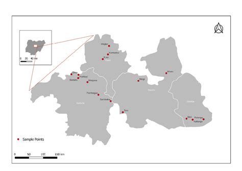 Map Of States Indicating Locations Where Pepper Farms Were Surveyed And