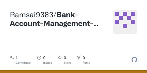 Github Ramsai9383bank Account Management System
