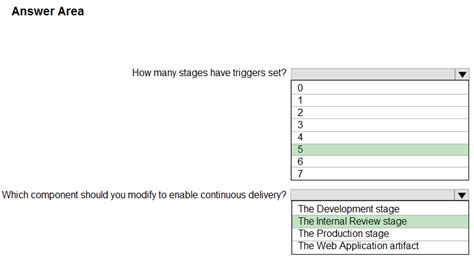 hotspot you are configuring a release pipeline in azure devops as shown in the exhibit use