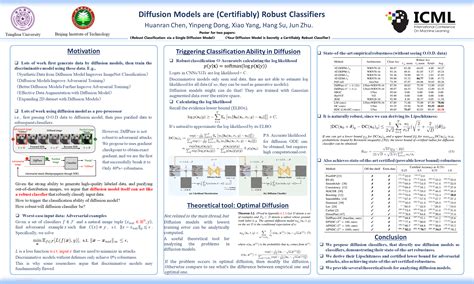 Icml Poster Robust Classification Via A Single Diffusion Model