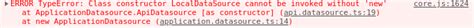 Class Constructor Defaulteditor Cannot Be Invoked Without New