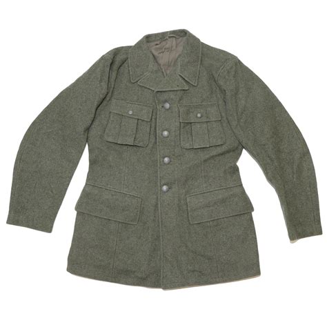 Vintage Swedish Army Surplus Ww2 Era M39 Wool Tunic Jacket Surplus And Lost