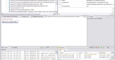 Debugging Android Nullpointer Exceptions