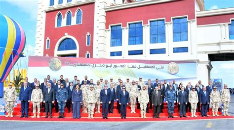 الرئيس عبد الفتاح السيسي يفتتح محور التعمير بالإسكندرية محور أبو ذكري