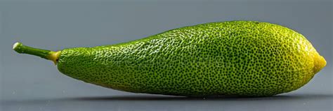 Green Citrus Fruit With Bumpy Texture Photo Stock Illustration Illustration Of Rind Natural