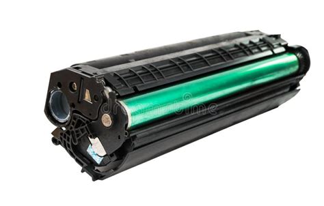 Cartucho Para La Impresora Laser Foto De Archivo Imagen De Rellenado Equipo