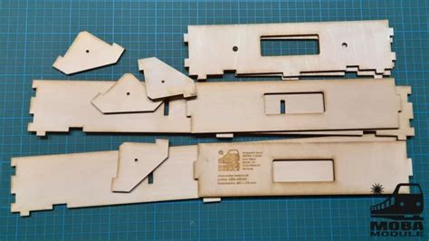 Blog Modellbahn Module Diorama Lasercut