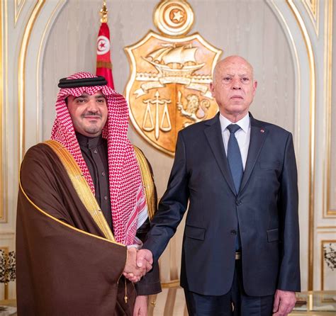جريدة الرياض الرئيس التونسي يستقبل وزراء الداخلية العرب المشاركين في