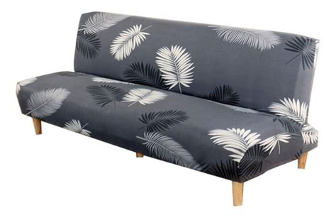 Funda De Futón Elástica Para Sofá Cama Sin Brazos Maple leaf